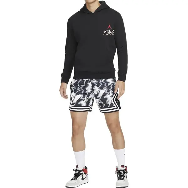 JORDAN Graphic Fleece Pullover Flight Hoodie