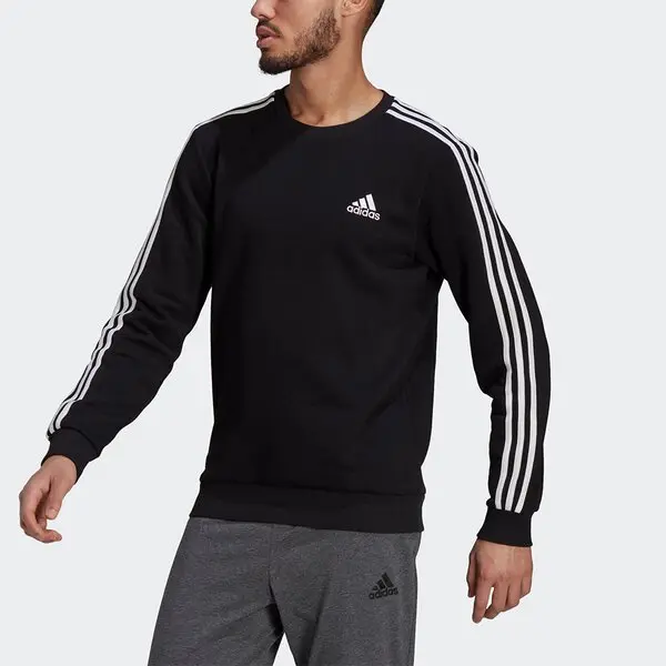 Adidas 3-stripes Crewneck Pullover