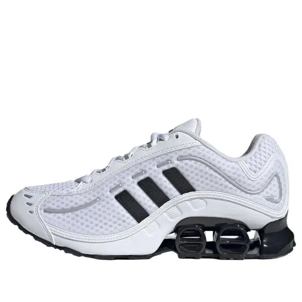 Adidas Megaride O1 Athletic Sneakers - Cloud White/core Black/silver Metallic