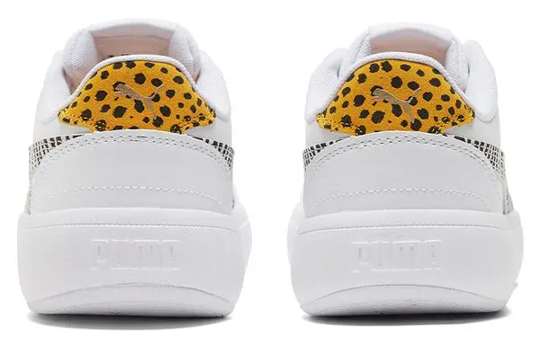 PUMA Tori Safari Low Top Sneakers - White