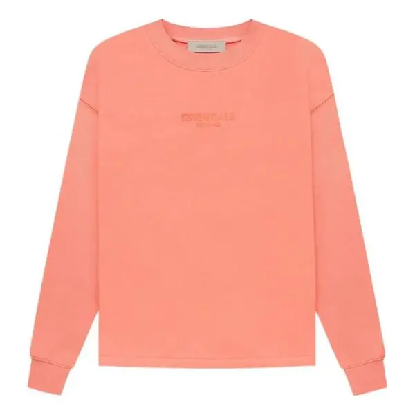Fear Of God Relaxed Crewneck Sweatshirt - Coral