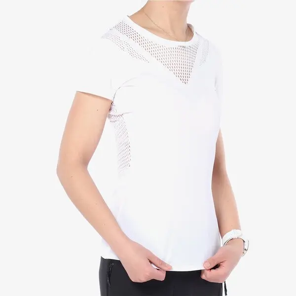 Adidas Mesh Hollow Out Casual Sports Short Sleeve Shirt