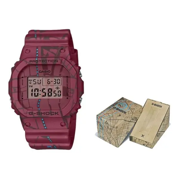 Casio G-shock Digital Watch - Burgundy