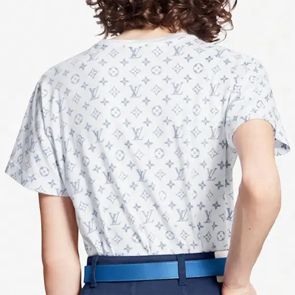 LOUIS VUITTON Ss22 Collar Chain Logo Short Sleeve