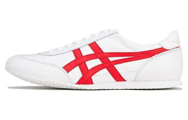 Onitsuka Tiger Machu Racer Sneakers - White/red