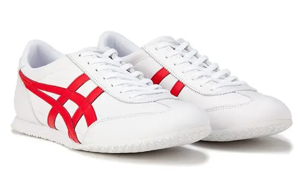 Onitsuka Tiger Machu Racer Sneakers - White/red