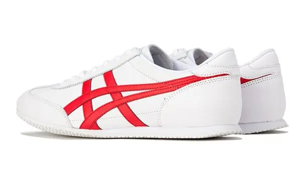 Onitsuka Tiger Machu Racer Sneakers - White/red