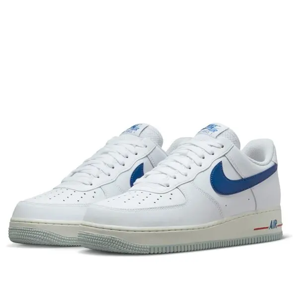 Nike Force 1 '07 "usa" Low Top Sneakers - White/blue