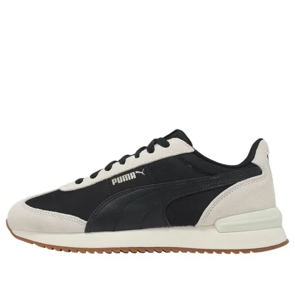 PUMA R78 Nylon Retro Sneakers - Black/grey