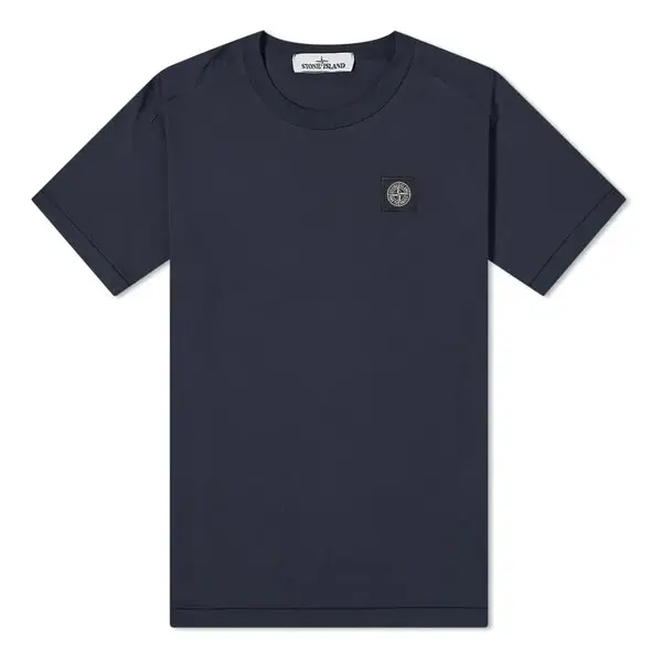Stone Island Patch Logo T-shirt - Navy