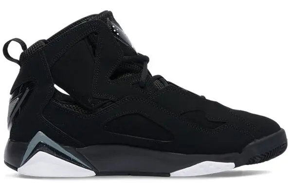 JORDAN True Flight Cool Grey Sneakers - Black