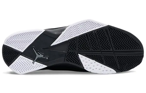 JORDAN True Flight Cool Grey Sneakers - Black