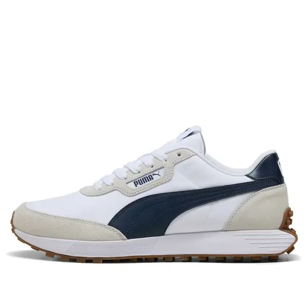 PUMA Runtamed Lugged Classic Sneakers - White/navy