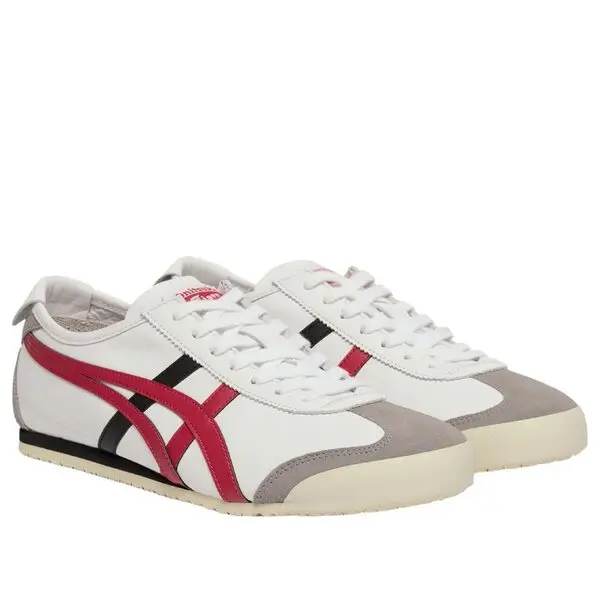 Onitsuka Tiger Mexico 66 "white Classic Red" Sneakers - White/classic Red