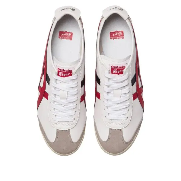 Onitsuka Tiger Mexico 66 "white Classic Red" Sneakers - White/classic Red