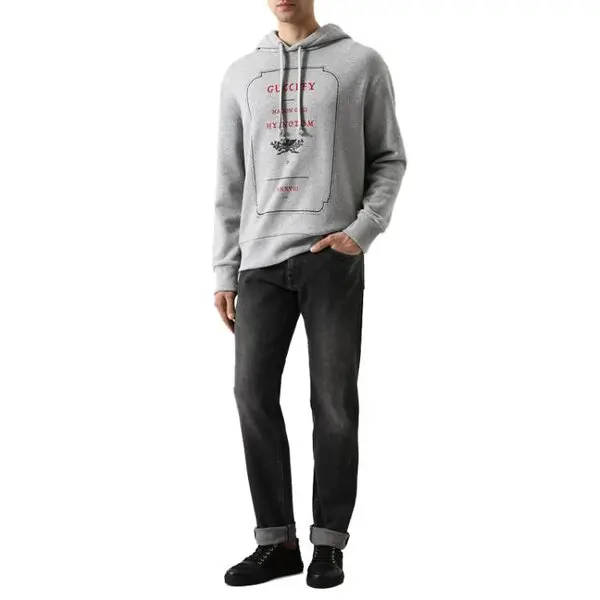 Gucci Hypnotism Graphic Hooded Sweatshirt