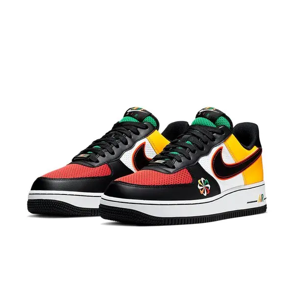 Nike Force 1 Low 'sunburst' Sneakers - Yellowred