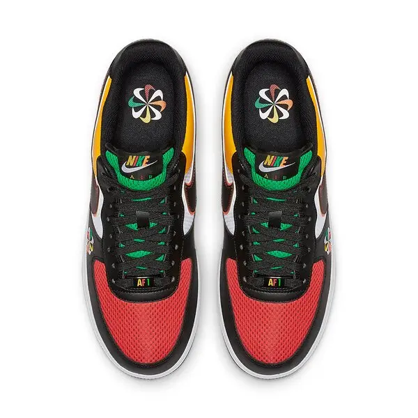Nike Force 1 Low 'sunburst' Sneakers - Yellowred
