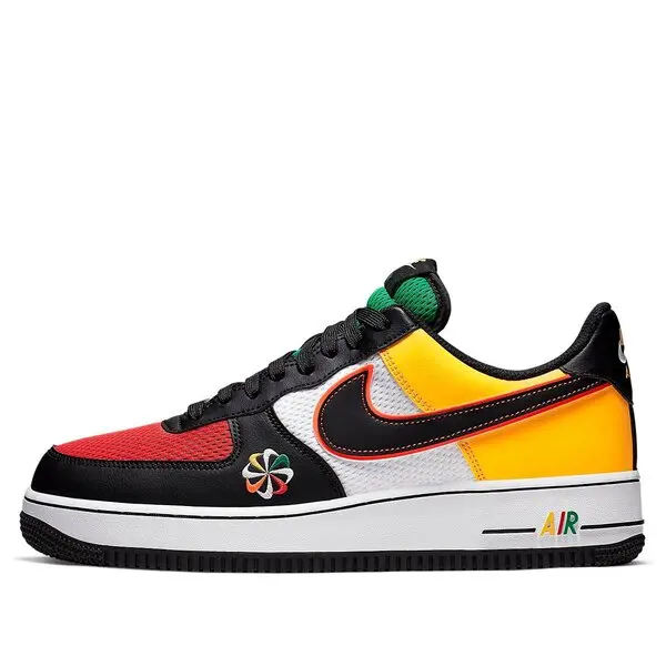 Nike Force 1 Low 'sunburst' Sneakers - Yellowred