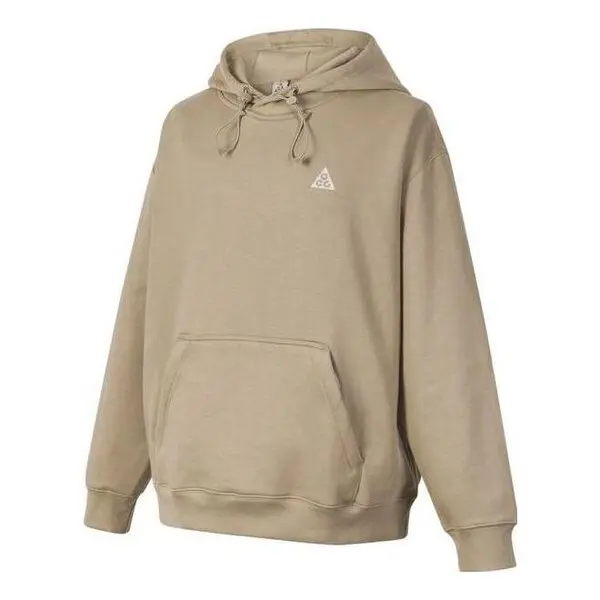 Nike X Therma-fit Fleece Pullover Hoodie - Khaki