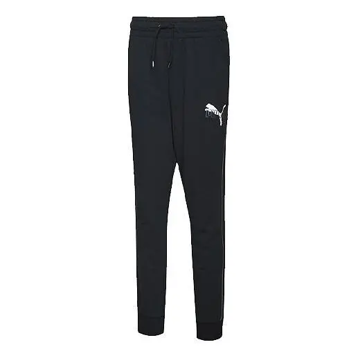 PUMA Evostripe Jogger Pants - Black/white