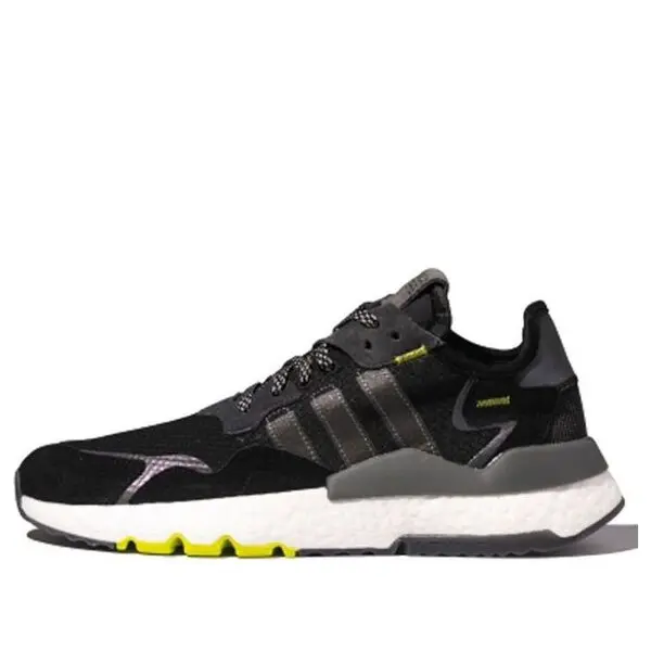 Adidas Nite Jogger Iridescent Sneakers - Black