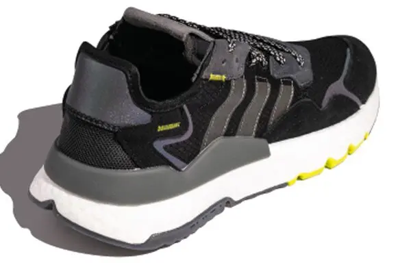 Adidas Nite Jogger Iridescent Sneakers - Black