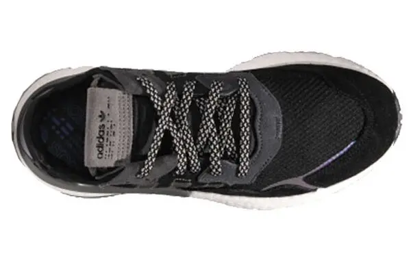 Adidas Nite Jogger Iridescent Sneakers - Black