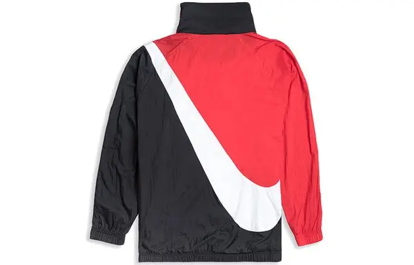 Nike Woven Swoosh Jacket - Blackred