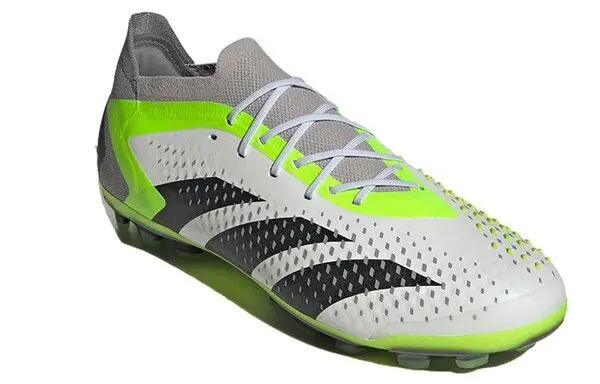 Adidas Predator Football Cleats - White/black/solar Green