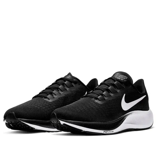 Nike Zoom Pegasus 37 Athletic Sneakers - Black/white