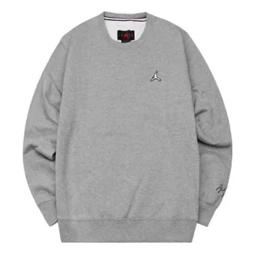 Nike Jordan Fleece Pullover With Embroidered Logo - Multi-color