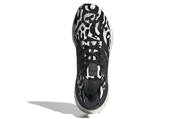Adidas Ultraboost 22 "zebra" Sneakers - Core Black/core Black/almost Lime
