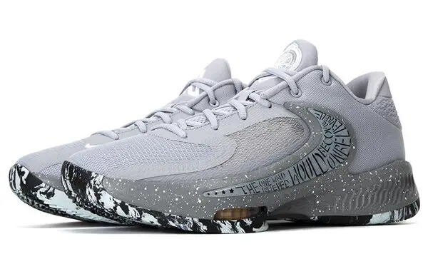 Nike Zoom Freak 4 Ep "etched In Stone" Athletic Sneakers