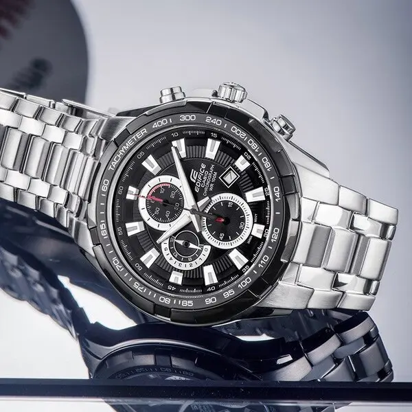 Casio Edifice Chronograph Water Resistant Quartz Watch