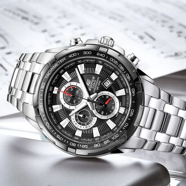 Casio Edifice Chronograph Water Resistant Quartz Watch
