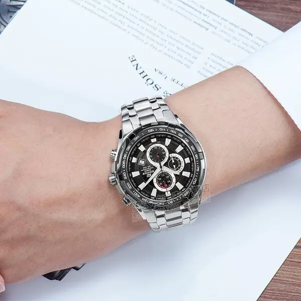 Casio Edifice Chronograph Water Resistant Quartz Watch