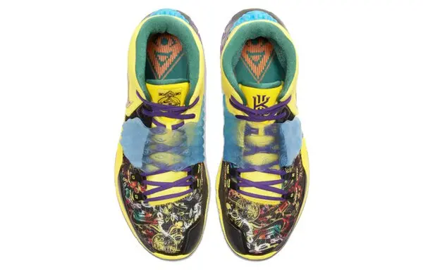 Nike Kyrie Ep Basketball Sneakers - Varsity Maize/black