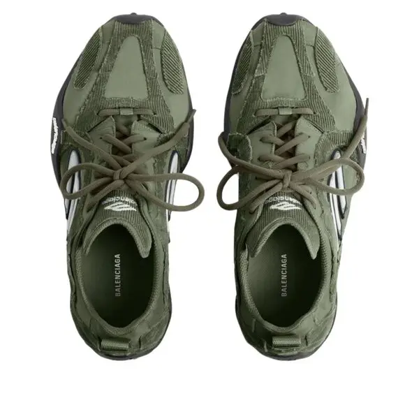 Balenciaga Monday Ultra Sneakers - Khaki/white/black