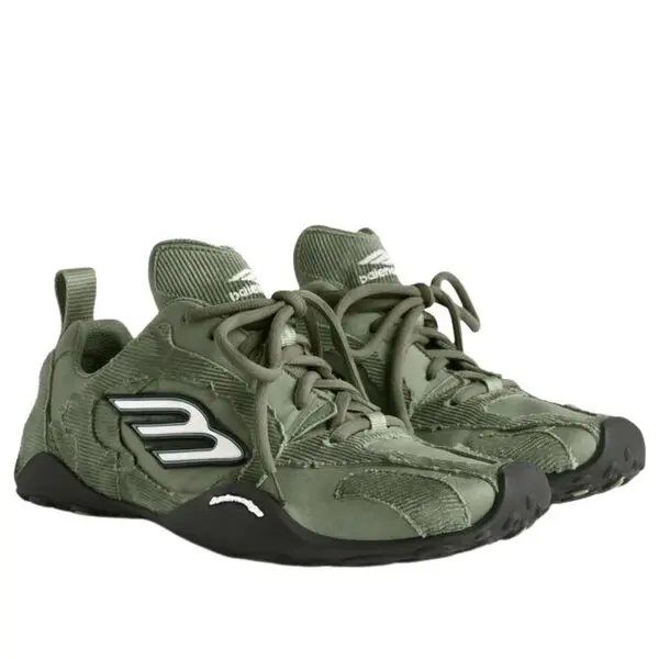 Balenciaga Monday Ultra Sneakers - Khaki/white/black