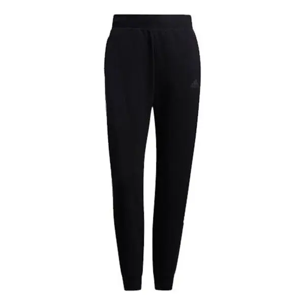 Adidas Sport Pants With Three-stripe Detail - Black