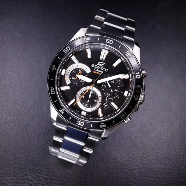 Casio Edifice Chronograph Watch - Black