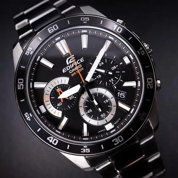 Casio Edifice Chronograph Watch - Black