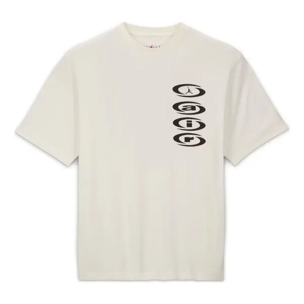 JORDAN X Travis Scott Air T-shirt Asia Sizing - Sail