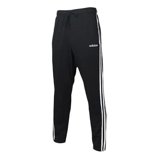 Adidas Knit Drawstring Sports Pants - Black