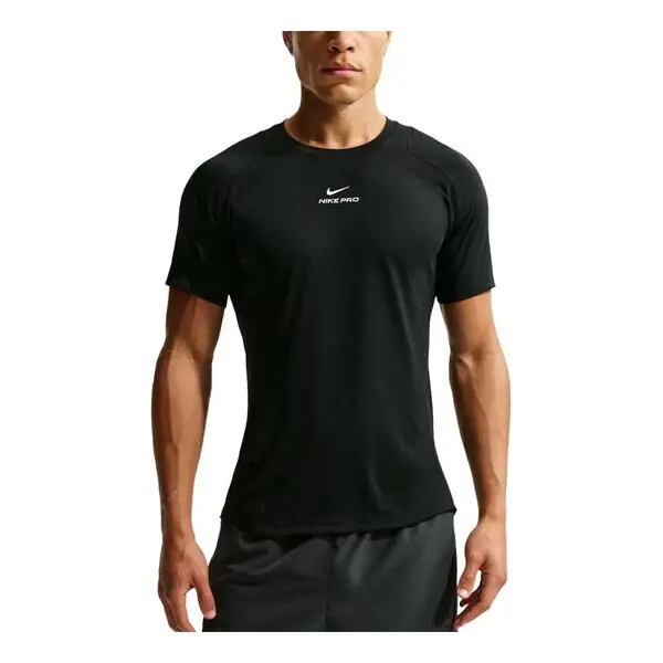 Nike Pro Training Dri-fit Adv Short-sleeve T-shirt - Black