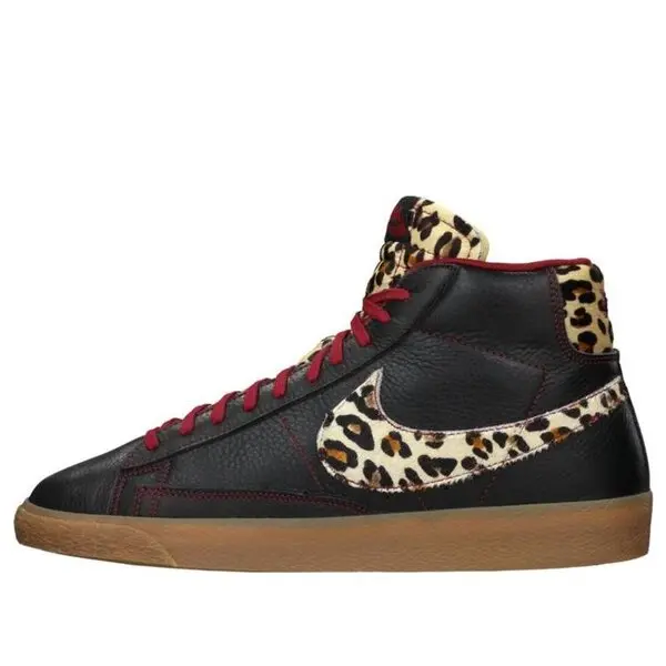 Nike Blazer Mid Premium Vintage Qs Safari Pack Sneakers - Black