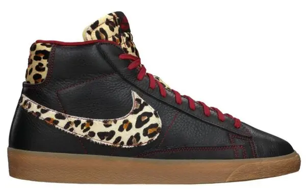 Nike Blazer Mid Premium Vintage Qs Safari Pack Sneakers - Black