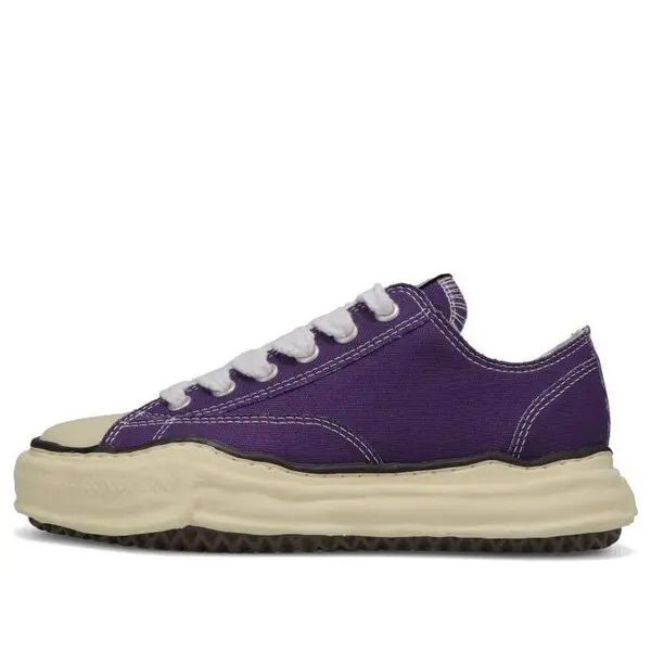Mihara Yasuhiro Peterson Vl Og Sole Canvas Low Top Sneakers - Purple