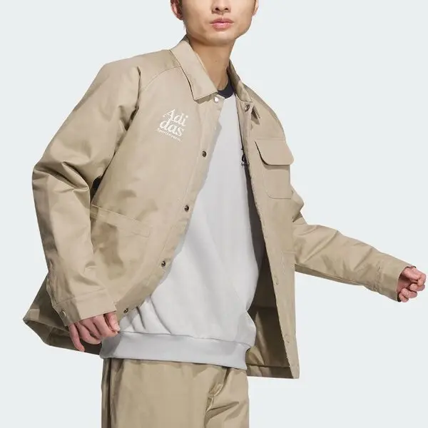 Adidas Padded Jacket With Small Logo Detail
